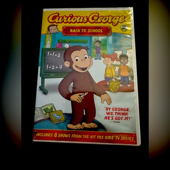 Media | Curious George Back To School On Dvd | Poshmark